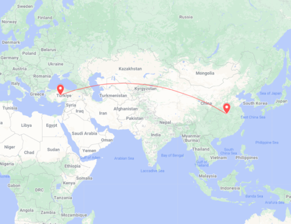 Shipping From China to Turkey - Dantful