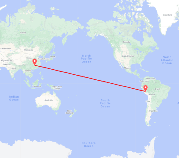 Shipping From China to Peru - Dantful